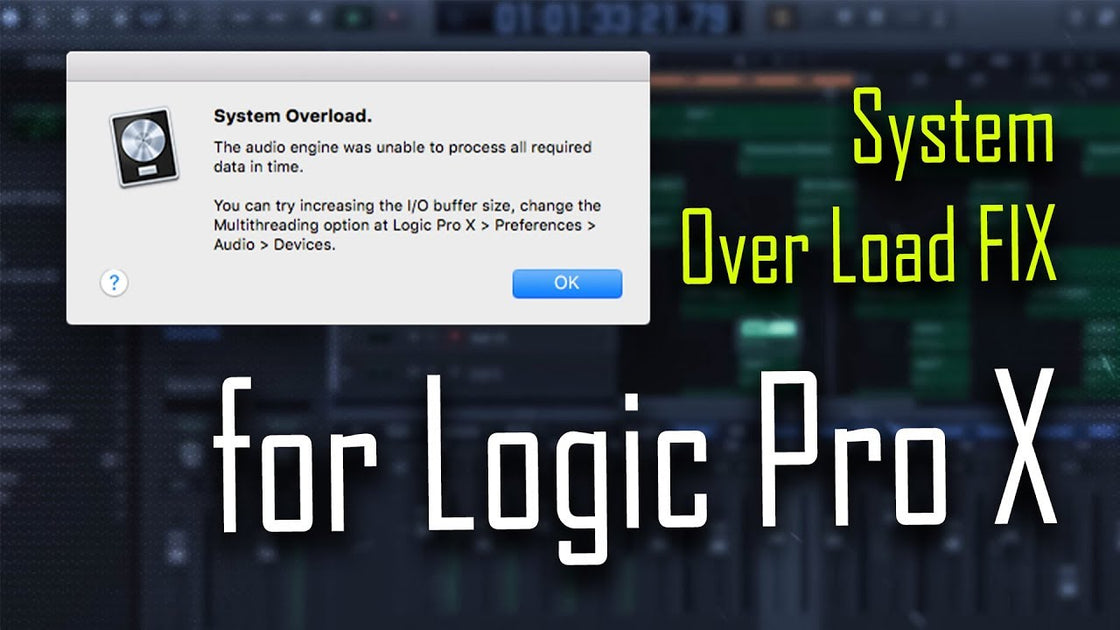 ⚠️ CPU/System Overload FIX for Logic Pro X – FREAKQUINCY.COM